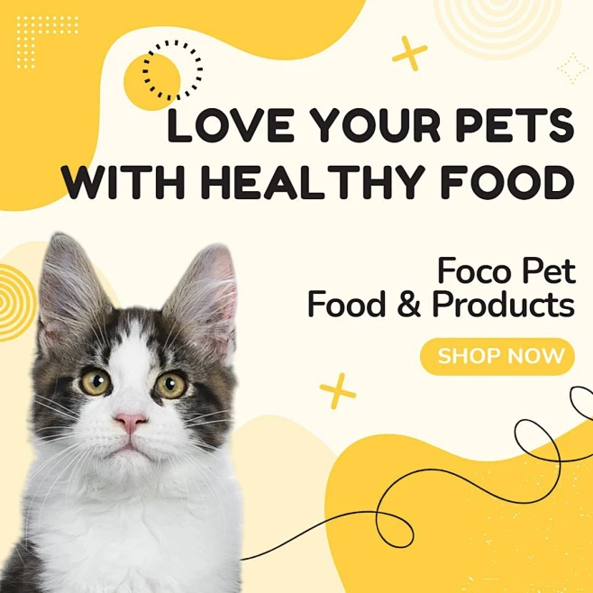 Pet Food Promo Ecommerce Product Image素材-花瓣网