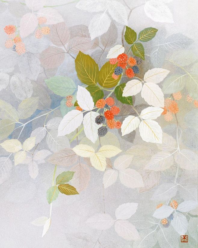 野地美樹子 on Instagram_ “Raspberry 木苺 #野地美樹子 #nojimikiko #mikikonoji # ...