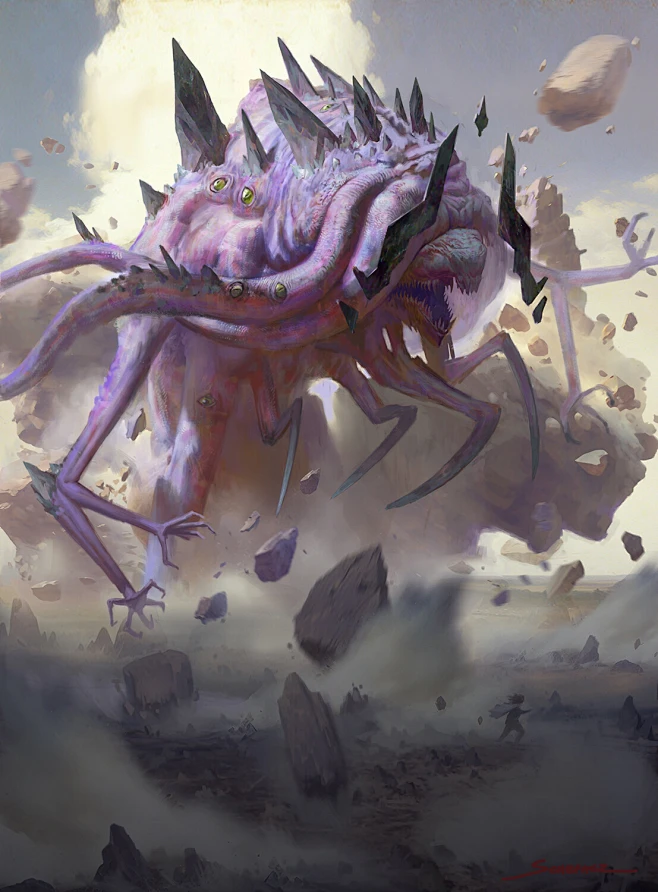 MTG Illustrations-花瓣网