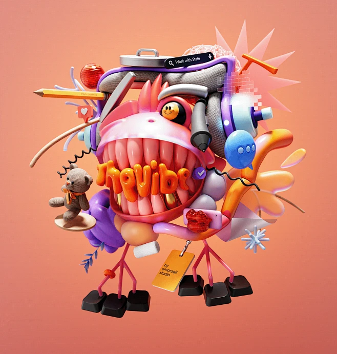 design Graphic Designer ILLUSTRATION Digital Art cinema 4d animation ...