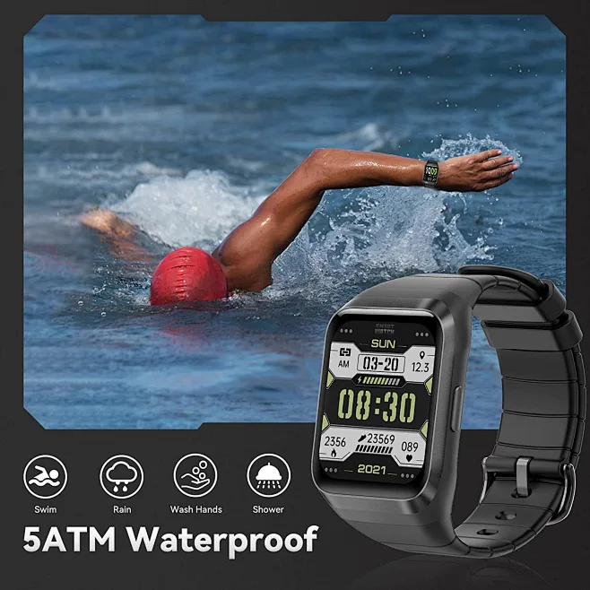 Amazon.com: Smart Watch for Men Women GPS Fitness Tracker with 16 Sport ...