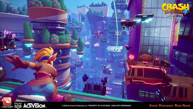 {游戏系列} 美国 Crash 4（场景，角色，UI）-花瓣网