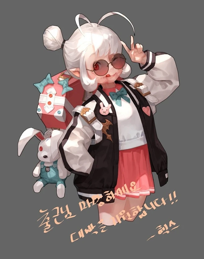 韩国插画师 헥스 WonJo Jung 一组插画设计 （推ID：HEX_jjung） O人、色美 | 韩国插画师 헥스 WonJo Jung ...