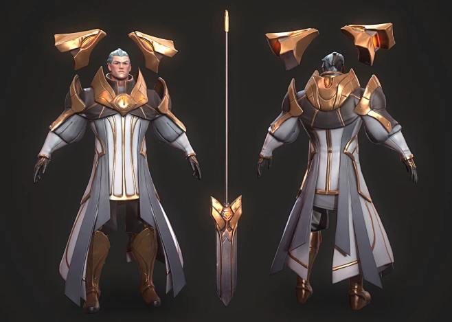 Shardbound - Righteous Paladin, Blair Armitage : Character unit made ...