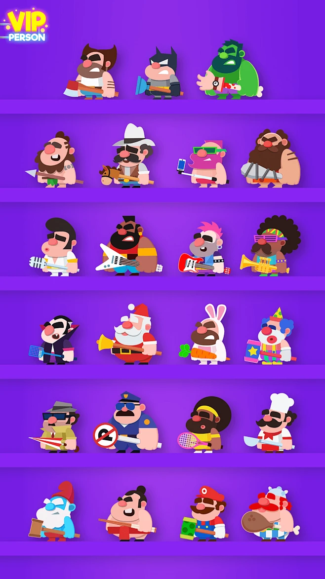 Game Art Character design cartoon digital illustration concept art ...