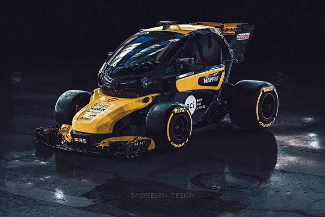 Renault Twizy R.S. 2019, Edoardo Curioni : This is my crazy concept of ...
