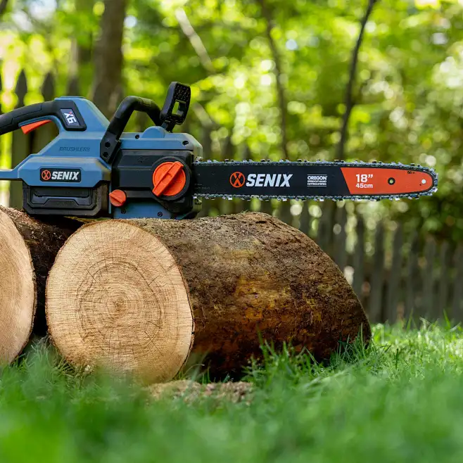 X6 60V Max 16" Cordless Chainsaw, Brushless (Battery & Charger Included ...