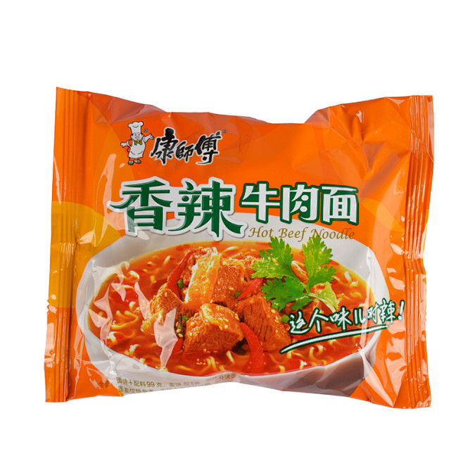 康师傅香辣牛肉面袋装方便面整箱99g*24袋泡面速食面条批发-tmall.com天猫