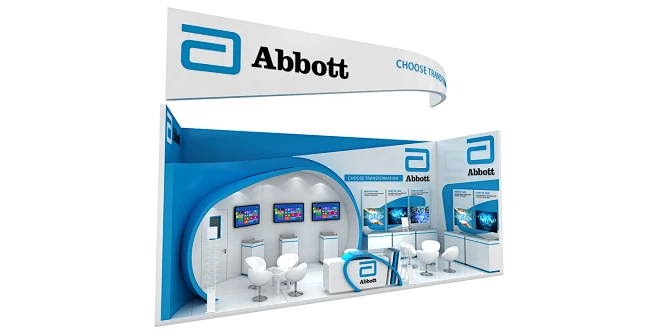 ABBOTT EXHIBITION STAND-花瓣网