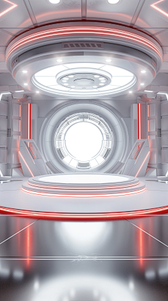 Futuric-花瓣网|陪你做生活的设计师 | e design, circular display stage, technological ...