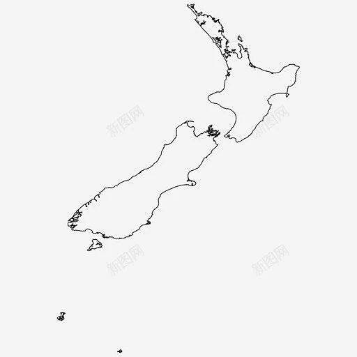 新西兰边界国家图标高清素材 页面 设计图片 页面网页 平面电商 创意素材 png素材-花瓣网