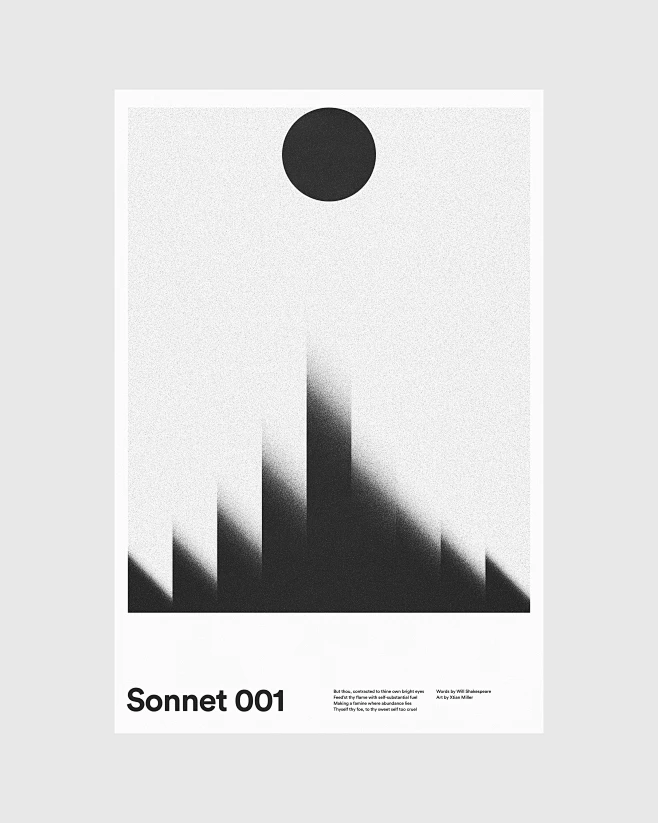 Sonnet Posters : Highlighted works from a poster series inspired by ...