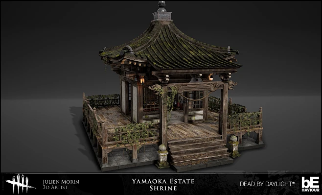 Yamaoka Estate - Shrine & Gazebo-花瓣网