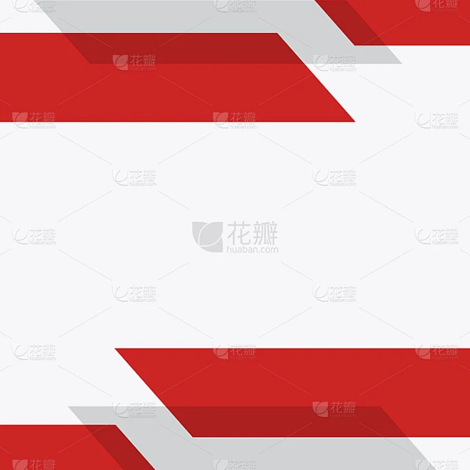 geometrical red and gray background border design素材-花瓣网