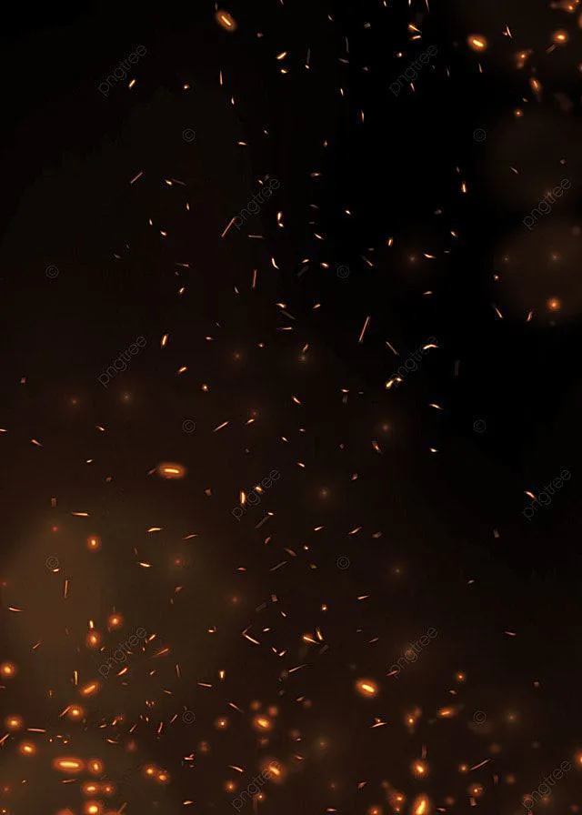 This contains an image of: Flying Flame Embers Spark Smoke Background ...