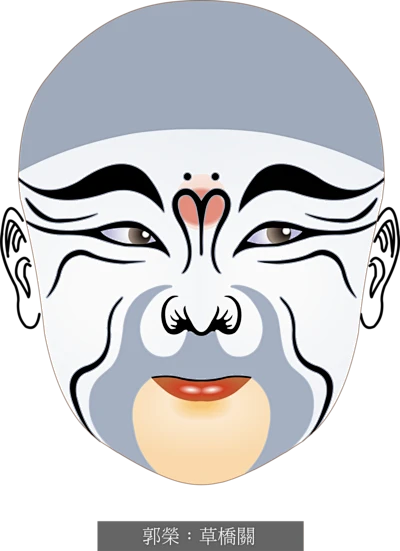 【米图网-52mitu.com】京剧 传统 文化 非遗 面具 脸谱 川剧 变脸京剧-花瓣网