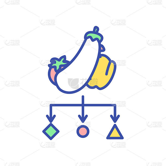 产品分类RGB颜色图标