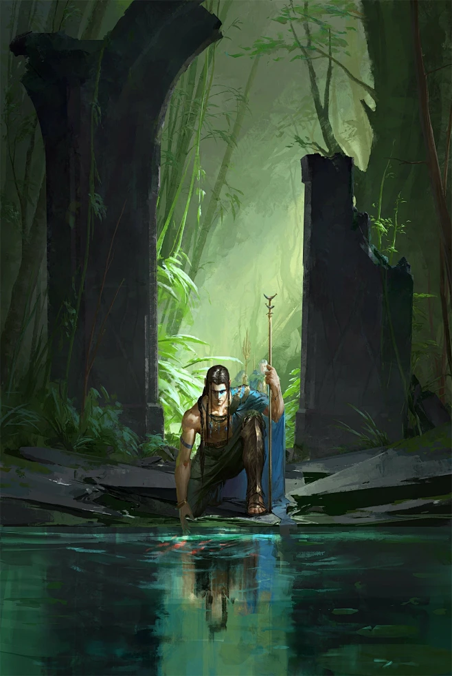 国人画师 leng jing 作品欣赏43p 角色-怪物-机械-欧美写实-微元素 - Element3ds.com!-花瓣网