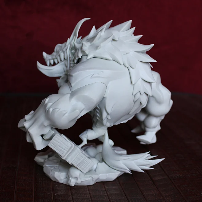 Werewolf Statue, Thomas Sincich : Resin Kits available here: http://mkt ...