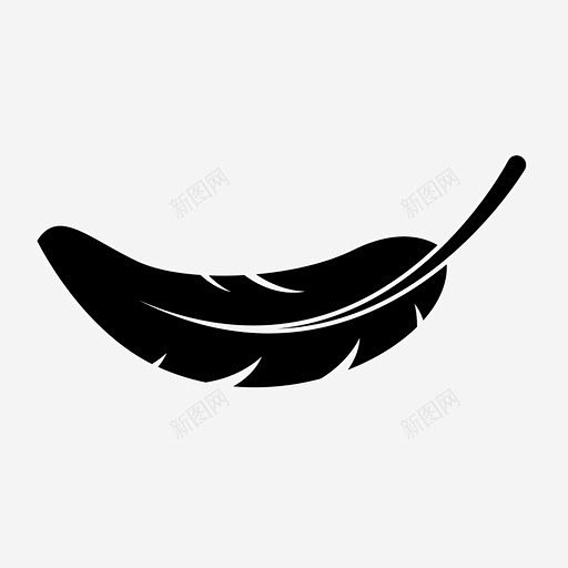 羽毛空气动物图标 标识 标志 UI图标 设计图片 免费下载 页面网页 平面电商 创意素材