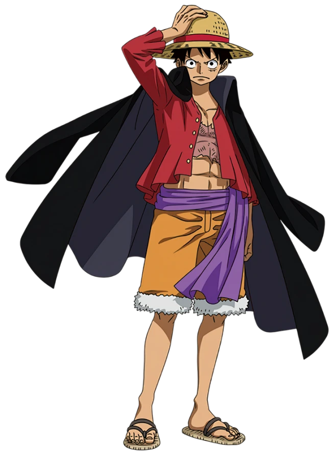 One Piece Characters Design, Luffy Full Body One Piece, Luffy Reference ...
