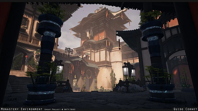 Monastery Environment, Quido Cornet : Monastery environment project ...