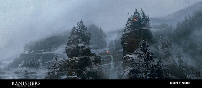 Banishers Concept Art-花瓣网