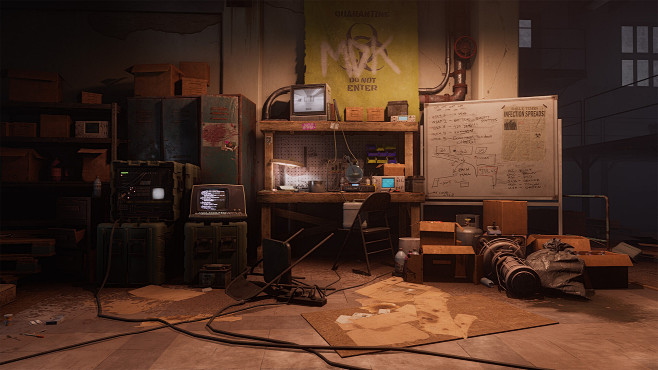 CG资产库-Survivor's Safe House (UE4)