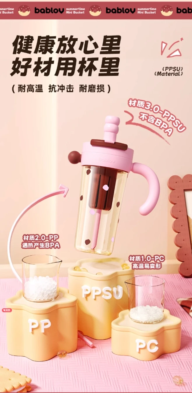 bablov吸管水杯大容量ppsu杯子办公室耐高温女生高颜值冰霸杯成人-tmall.com天猫-花瓣网
