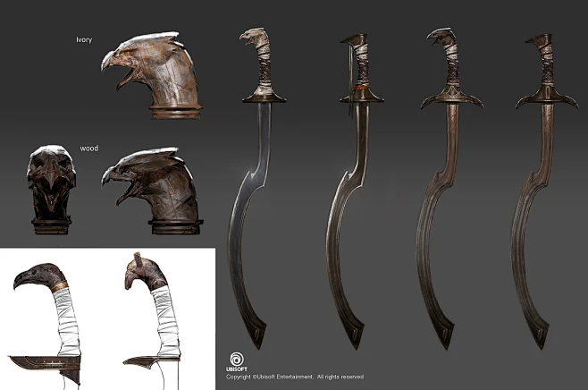 Assassin's Creed: Origins Misc Weapons, Jeff Simpson : Assassin's Creed ...
