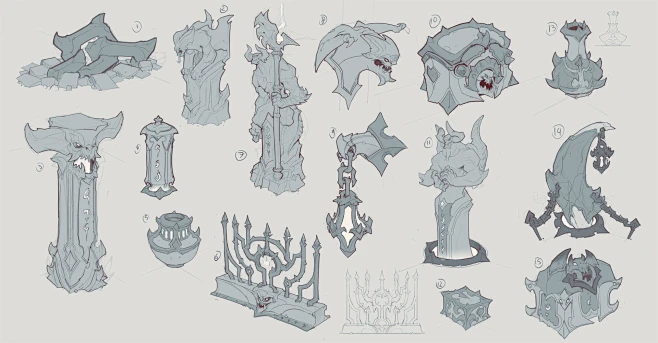 Hell props + Call outs, Baldi Konijn : A bunch of more props and ...