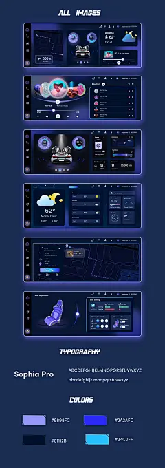 Adobe XD automotive car car dashboard car design hmi transportation ui design user interface ...