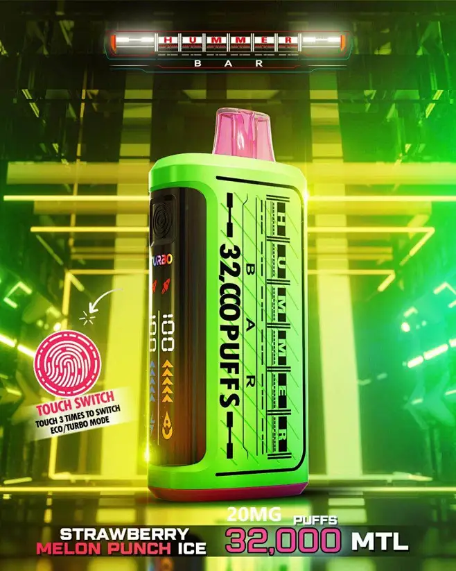 HUMMER BAR DISPOSABLE VAPE 30000 PUFFS (20 MG) - Vape King-花瓣网