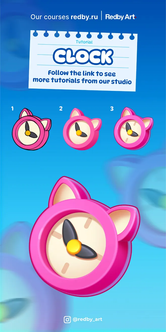 CLOCK Icon Drawing Tutorial‍⬛-花瓣网
