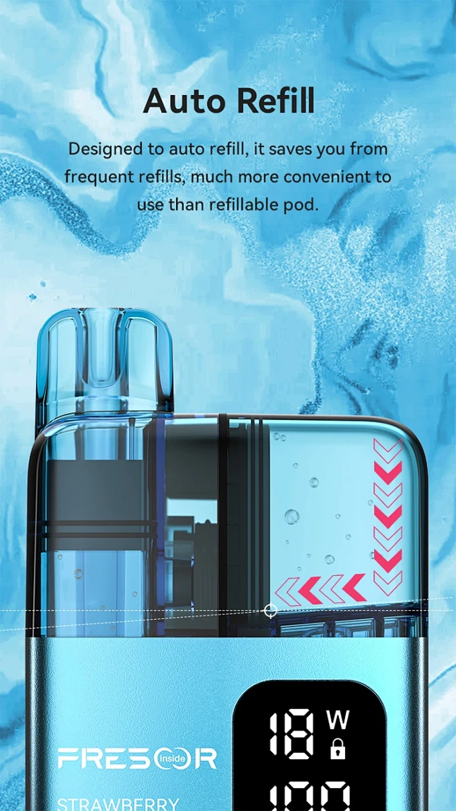 Auto Refill Designed to auto refill, it saves you from frequent refills ...