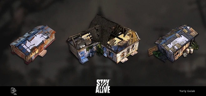 Props and Icons for mobile game Stay Alive-花瓣网
