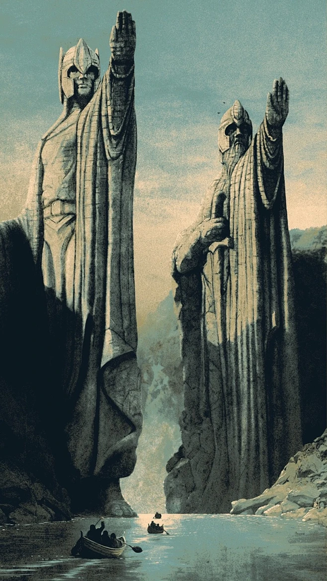 mlito | Lord of the Rings 英国插画师 Matt Ferguson 指环王系列作品-花瓣网