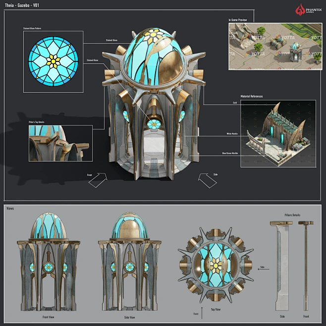 Nexus War - City Props-花瓣网