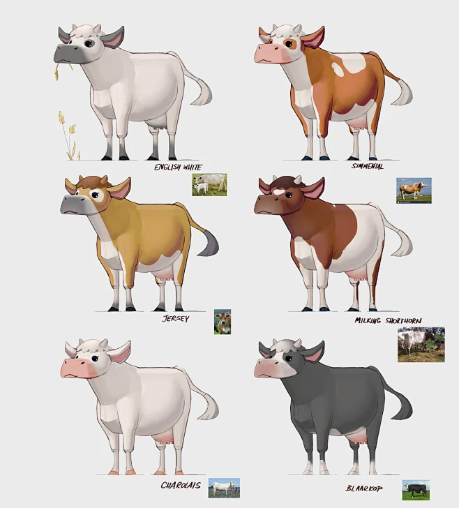 Animal Concepts for Big Farm Story, Lana Bijuk : Animal Concepts and ...