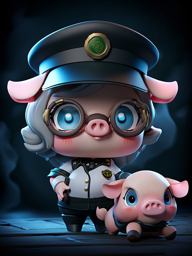 6371_Cute_mischievous_pig_IP_with_doctors_hat_in_u_142f44df-18c7-441a-8ab9-39b2a731a31e