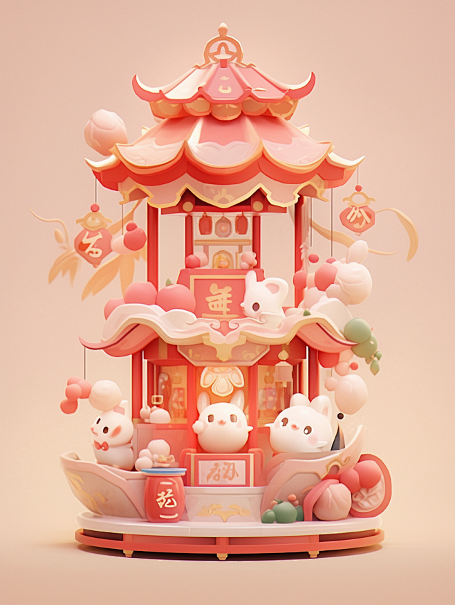 NJ_A_Chinese_element_banner_Chinese_curio_cartoon_styl_f178eeba-fc1c ...