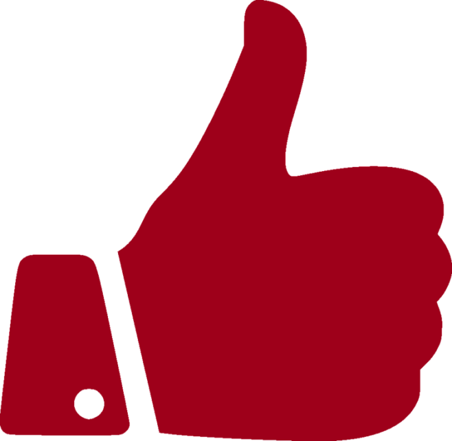 点赞竖起大拇指PNG模板素材 顶呱呱