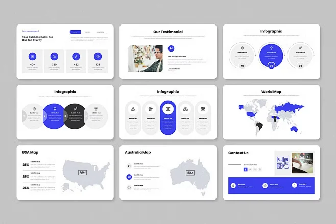 pitch deck presentation template business deck company profile business ...
