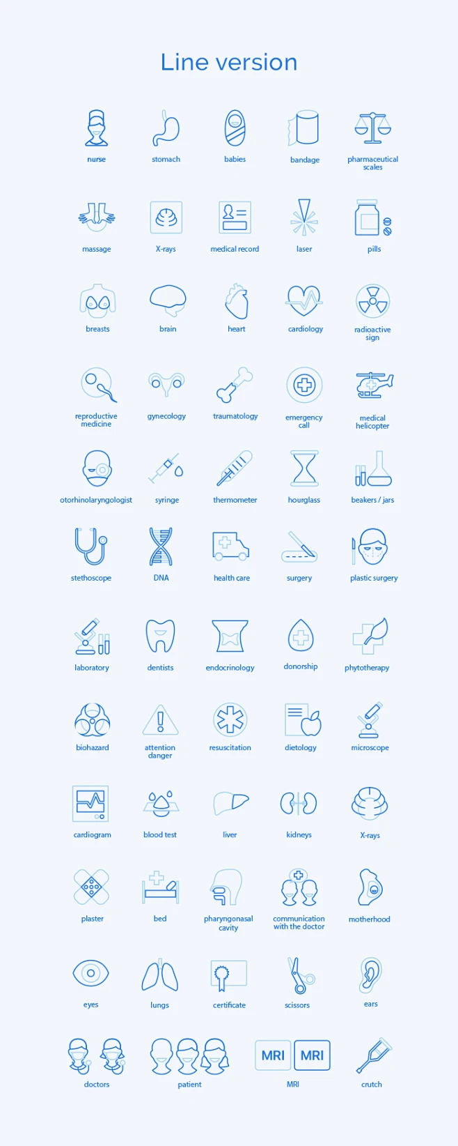 Medical Icons Set | AGENTE : Medical Icons Set 图片_icon图片素材-花瓣网