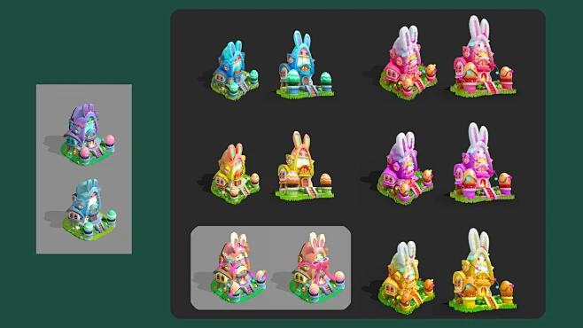 Easter castle 欧美卡通-花瓣网