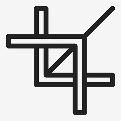 裁剪裁剪工具编辑图标_88ICON https://88icon.com 裁剪 裁剪工具 编辑 矩形 图片编辑图片_图标图片素材-花瓣网