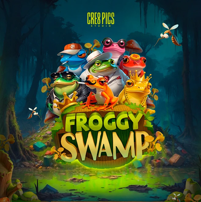 FROGGY SWAMP game art :: Behance-花瓣网