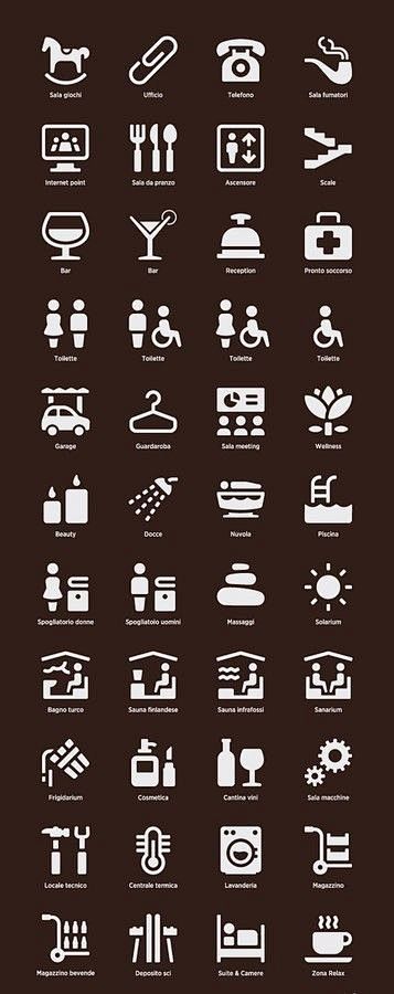 Pictogram - a graphic symbol that represents a specific object.