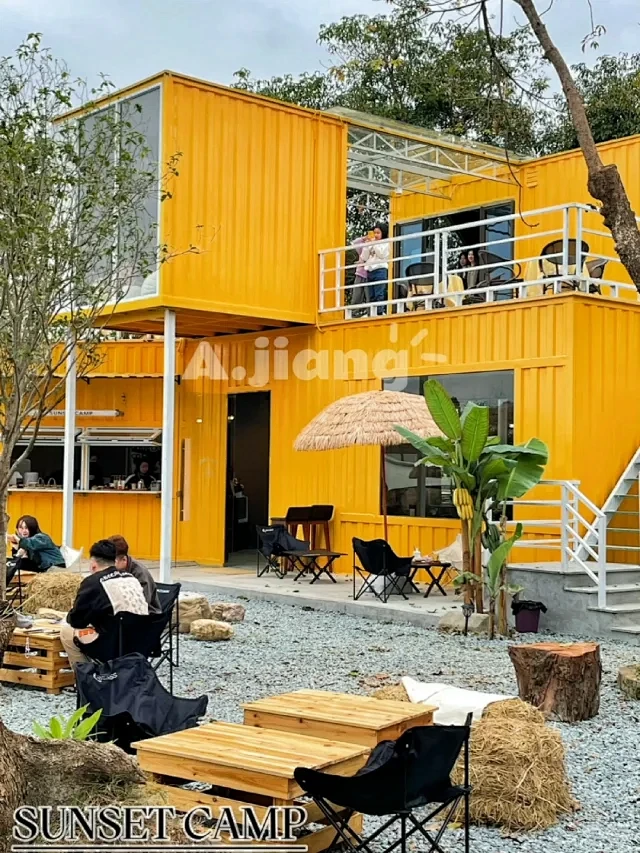 黄色集装箱亲子餐厅 - 小红书搜索-花瓣网