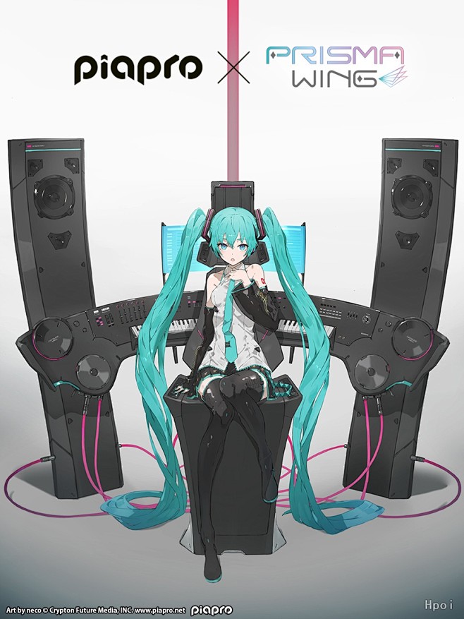 PRISMA WING 初音未来 原画师：NECO | Hpoi手办维基